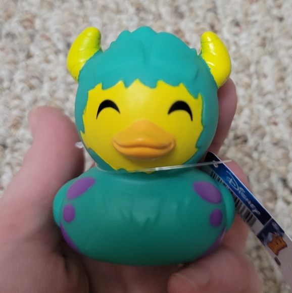 Disney | Toys | Sully Monsters Inc Disney Mini Rubber Duck | Poshmark